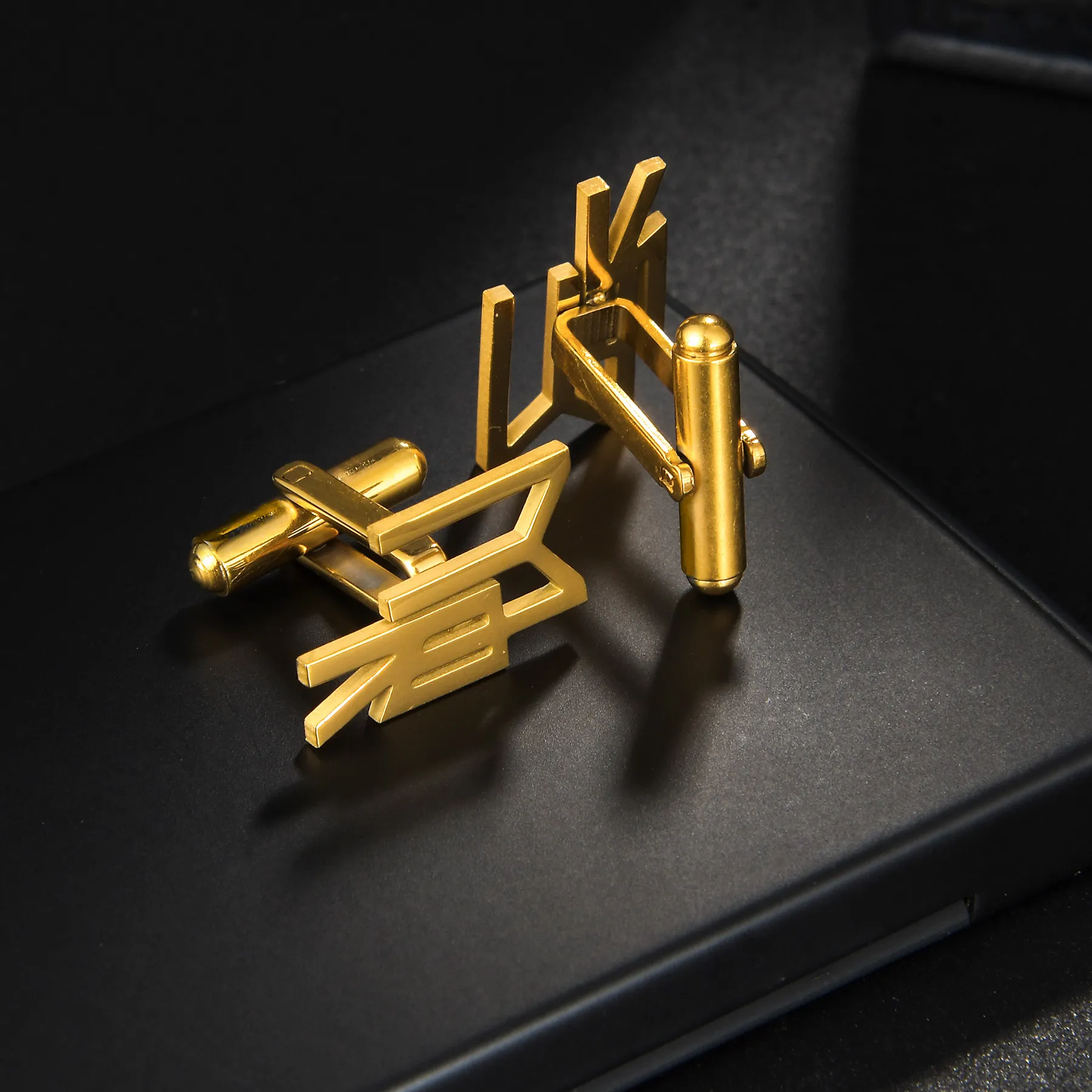 DHgate.com:Personalized Engraved Silver/Gold Cufflinks for Men, Custom ...