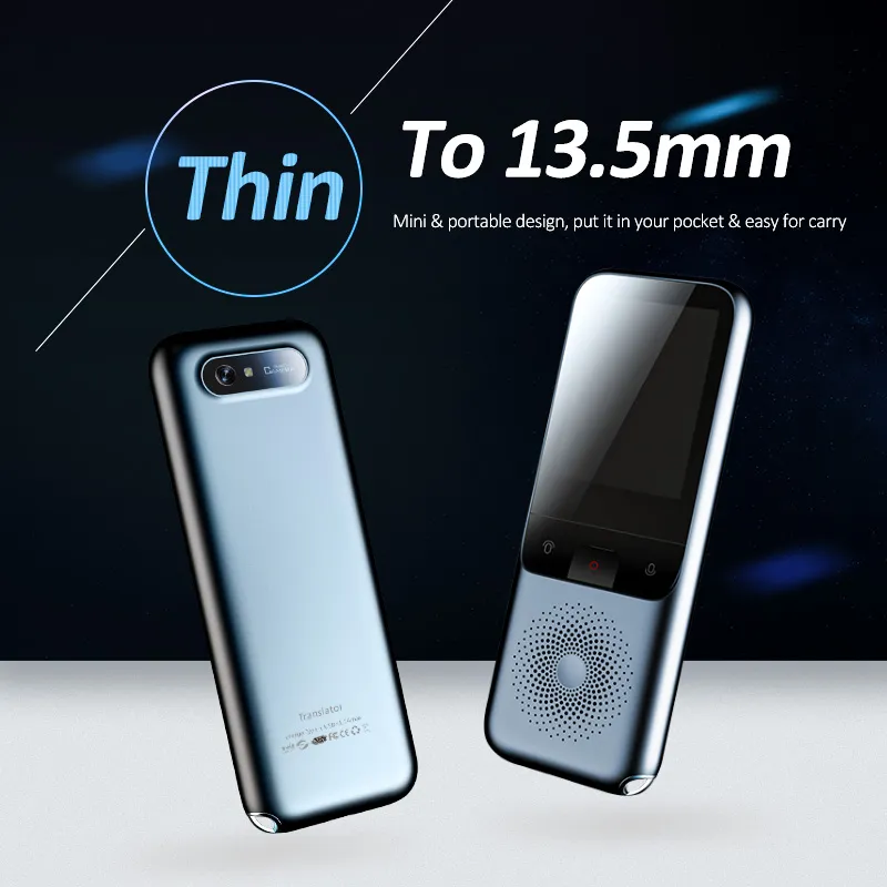 Portable AI Voice Language Translator, Real-Time 138 Language ...