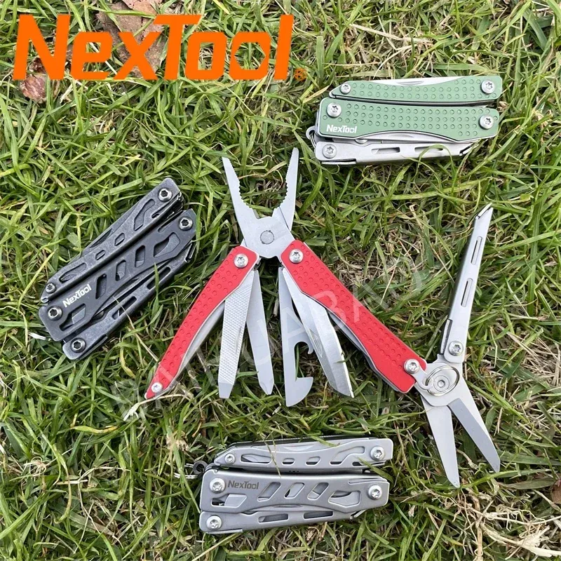 NexTool Mini Multitool, 10-in-1 EDC Folding Tool, Stainless Steel Multi ...