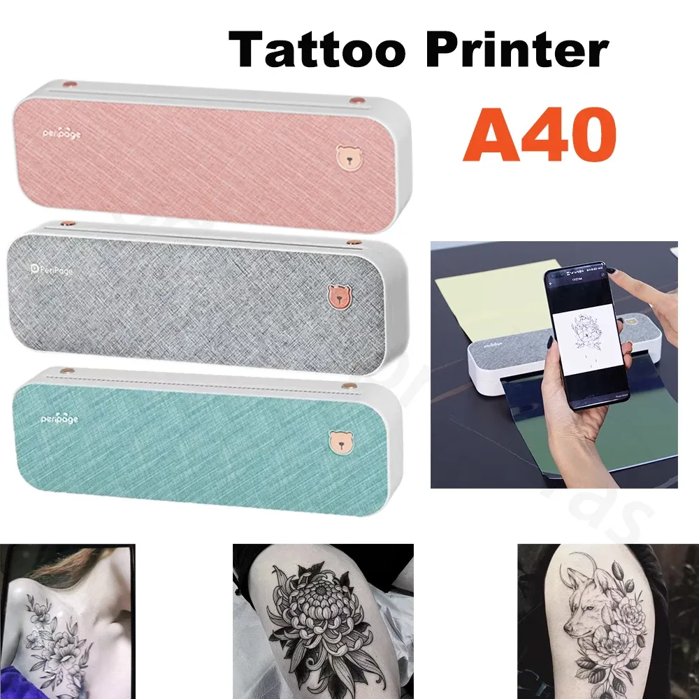 Portable A4 Thermal Printer - Bluetooth USB, Mobile Printing for ...