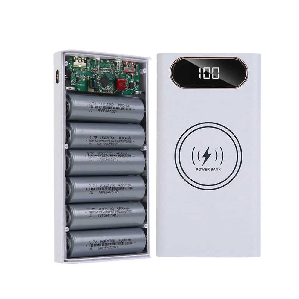 DHgate.com:21700 Battery Case, 6-Bay Charger for Detachable 21700 ...