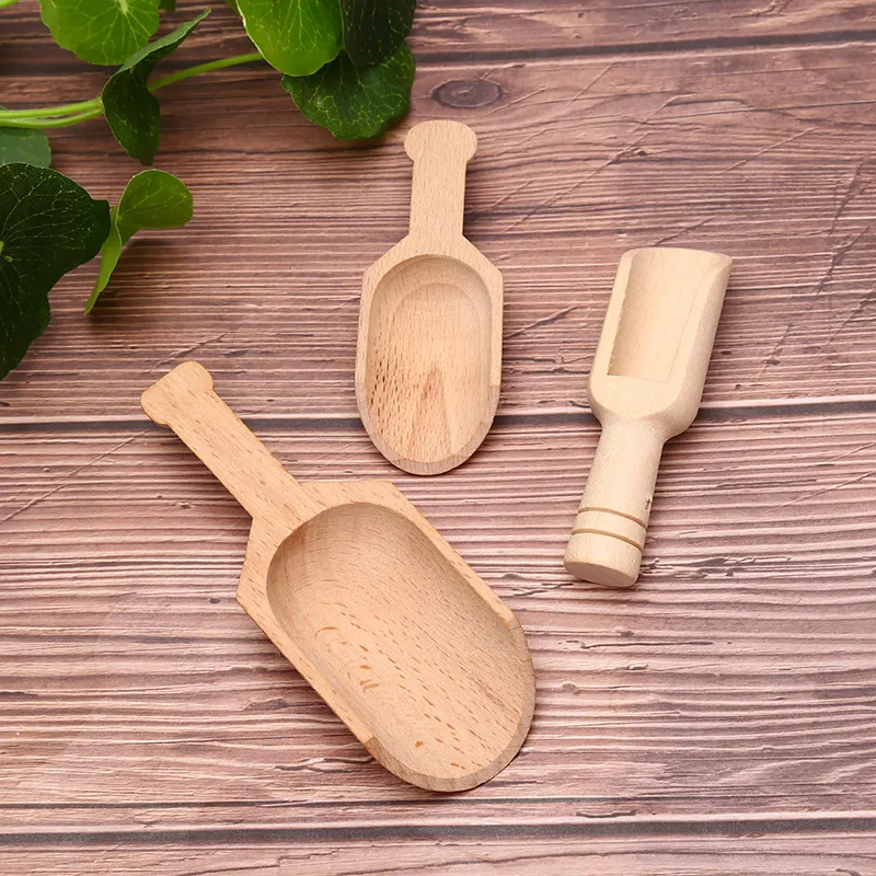 DHgate.com:Wooden Mini Scoops for Tea, Coffee, Spices, Bath Salts (1Pc ...