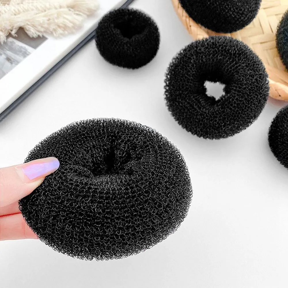 Premium Foam Hair Bun Ring: Korean-Style Ponytail Holder for Effortless ...
