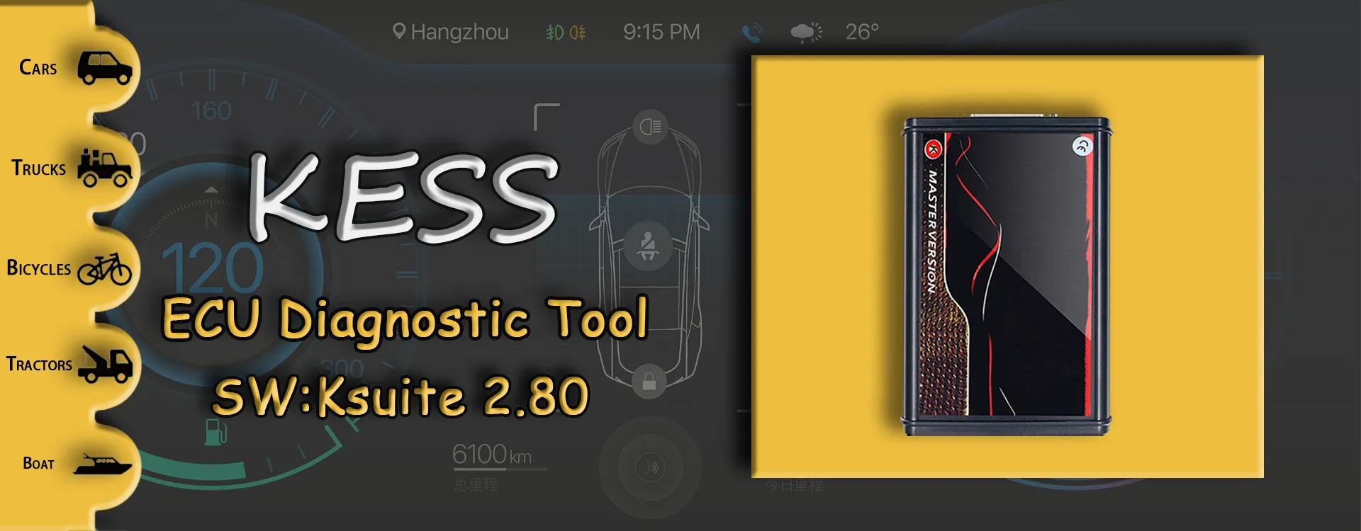 MPPS V21 ECU Chip Tuning OBD2 Scanner Diagnostics for Vehicles ...