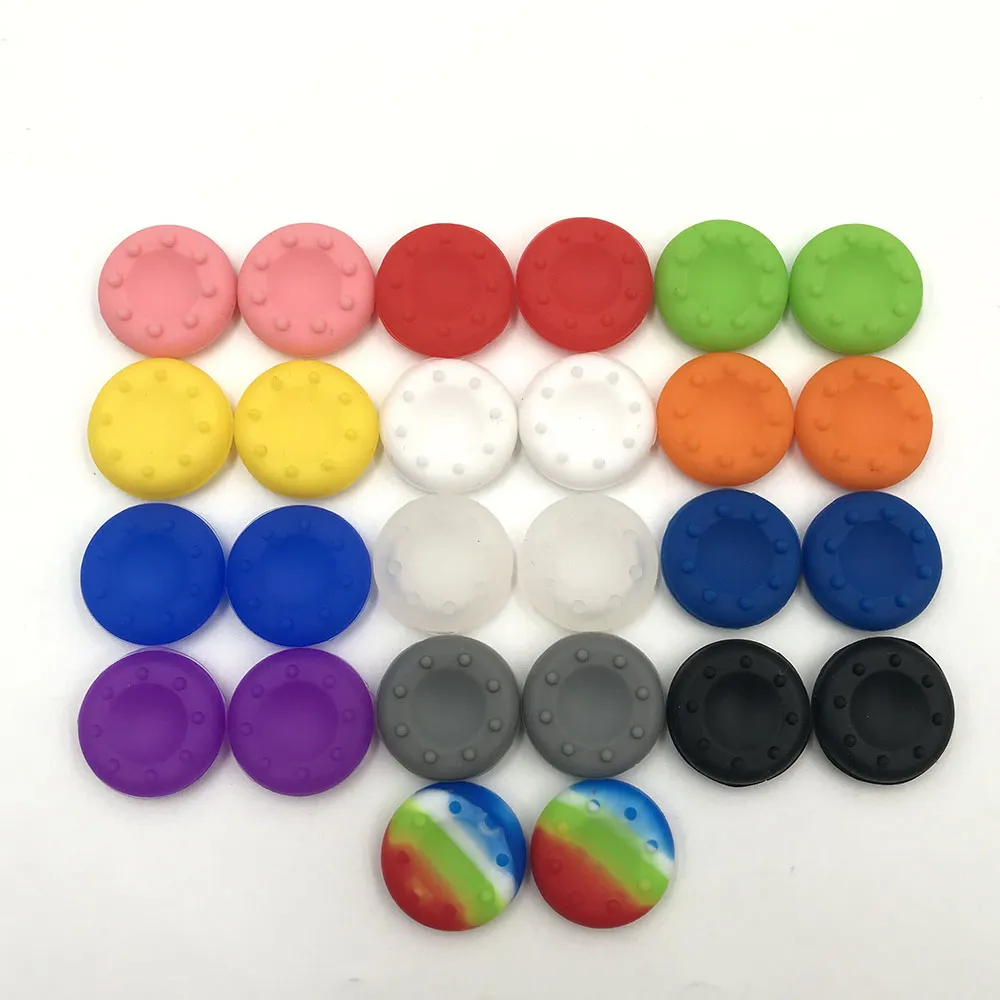 Rubber Silicone Thumbstick Joystick Cap Covers for PS4 PS5 PS3 Xbox360 ...