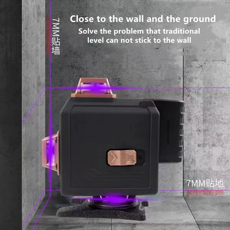 DHgate.com:3D/4D 12/16 Lines Self-Leveling Purple Beam Laser Level Tool ...