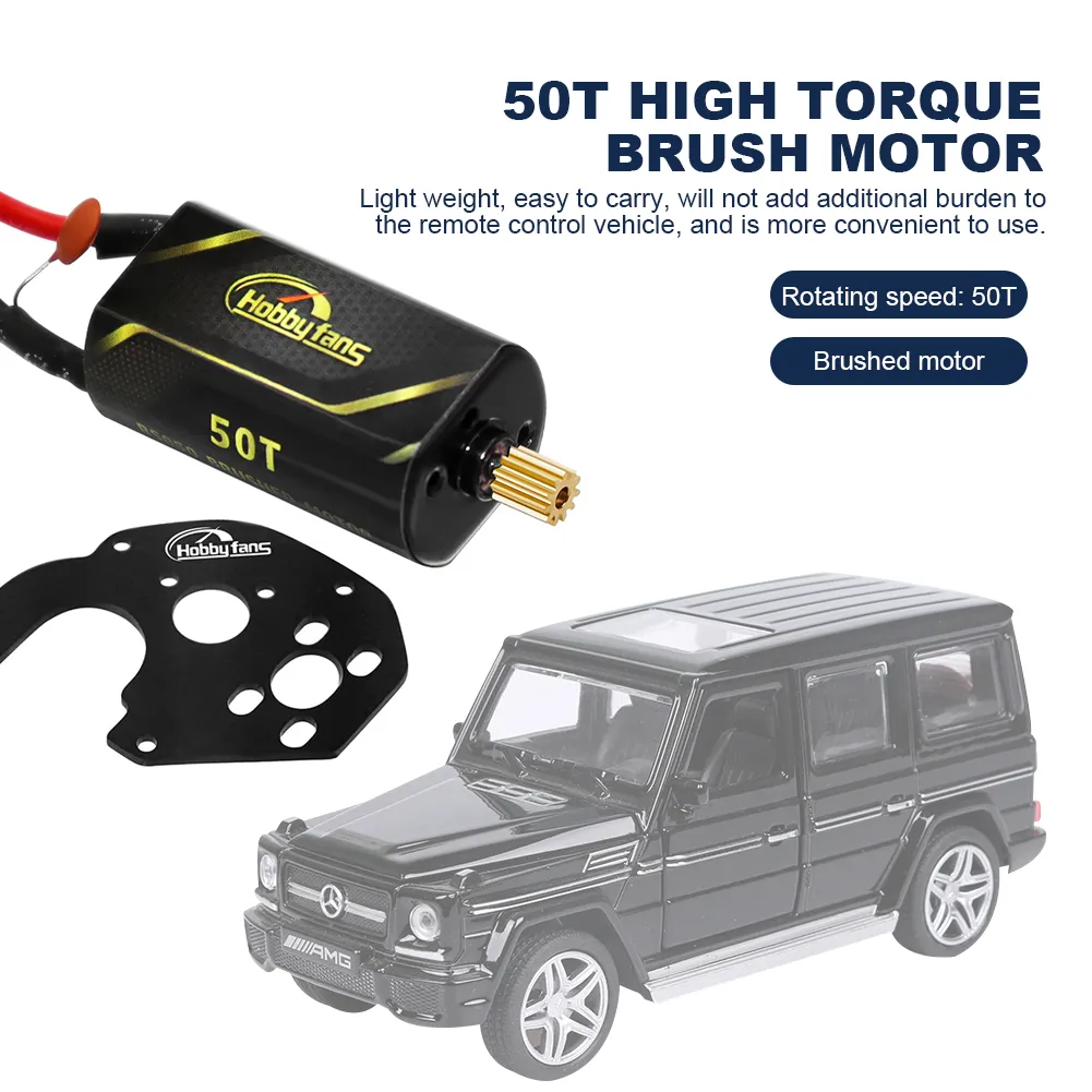 DHgate.com:Brushed Motor Mount RC 50T Motor Accessories for 1/24 Axial ...