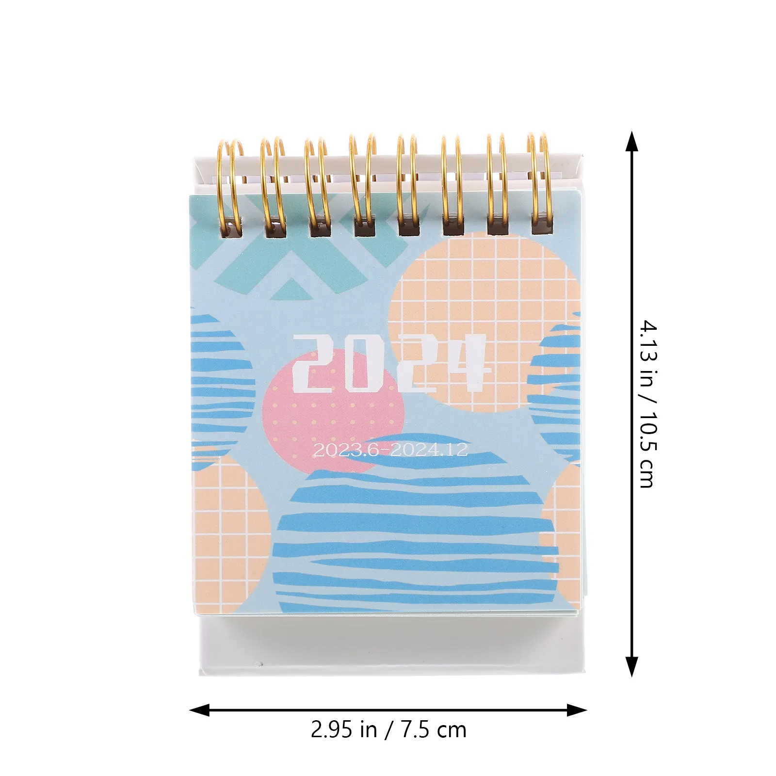 Wholesale 2024 Mini Desk Calendar Monthly Desktop Standing Calendar For ...