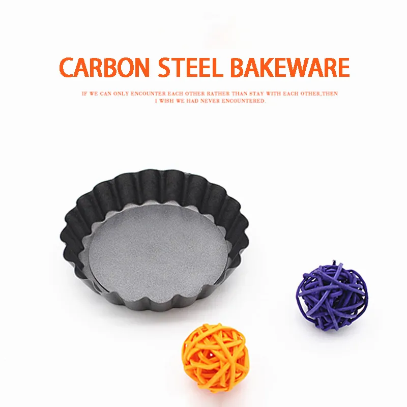 DHgate.com:Non-Stick Round Pie Pans (1/2PCS), Mini Quiche Flan Tart ...