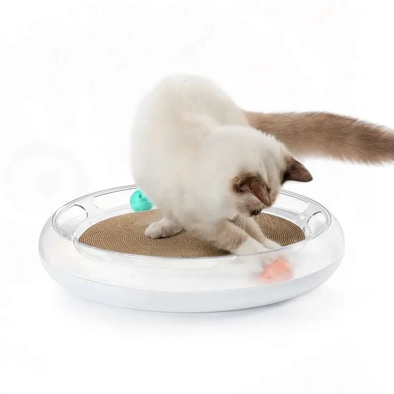 PETKIT Corrugated Paper Cat Claw Board Cardboard Scratcher, Rascador ...