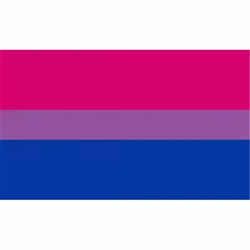 Bisexual Pride Flag LGBT 90x150cm Polyester 2024 Pink Blue Rainbow Flag ...