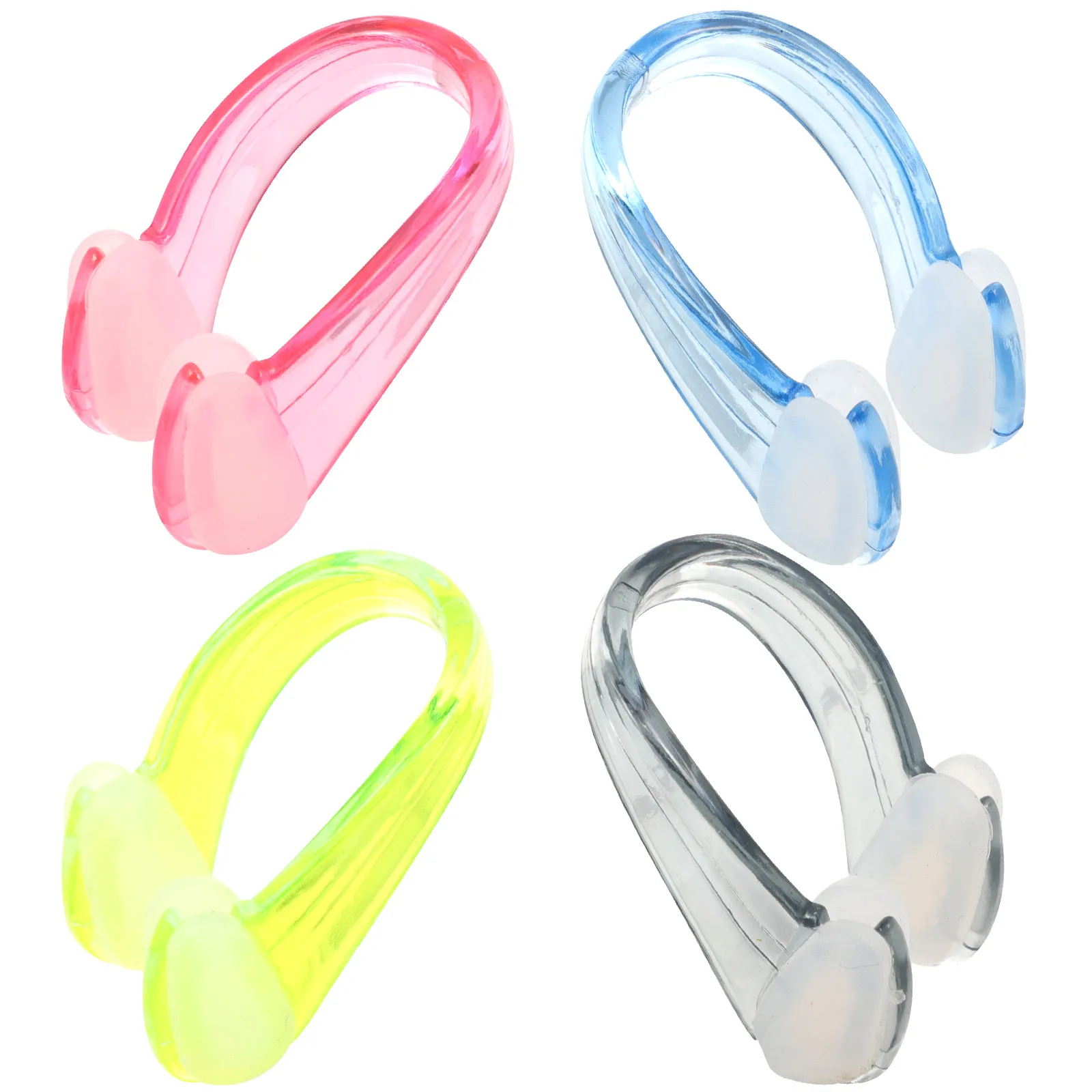 DHgate.com:Silicone Swimming Nose Clips - 4 Pack, Comfortable Diving ...