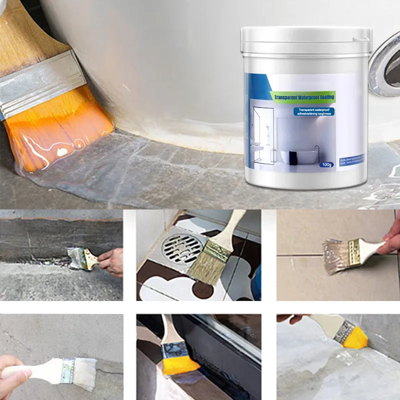 Bathroom Transparent Waterproof Glue Agent Insulating Adhesive Sealant ...