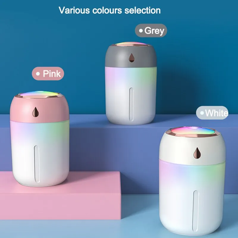 DHgate.com:2024330ml Mini Cool Mist Humidifier, Portable USB Aroma ...