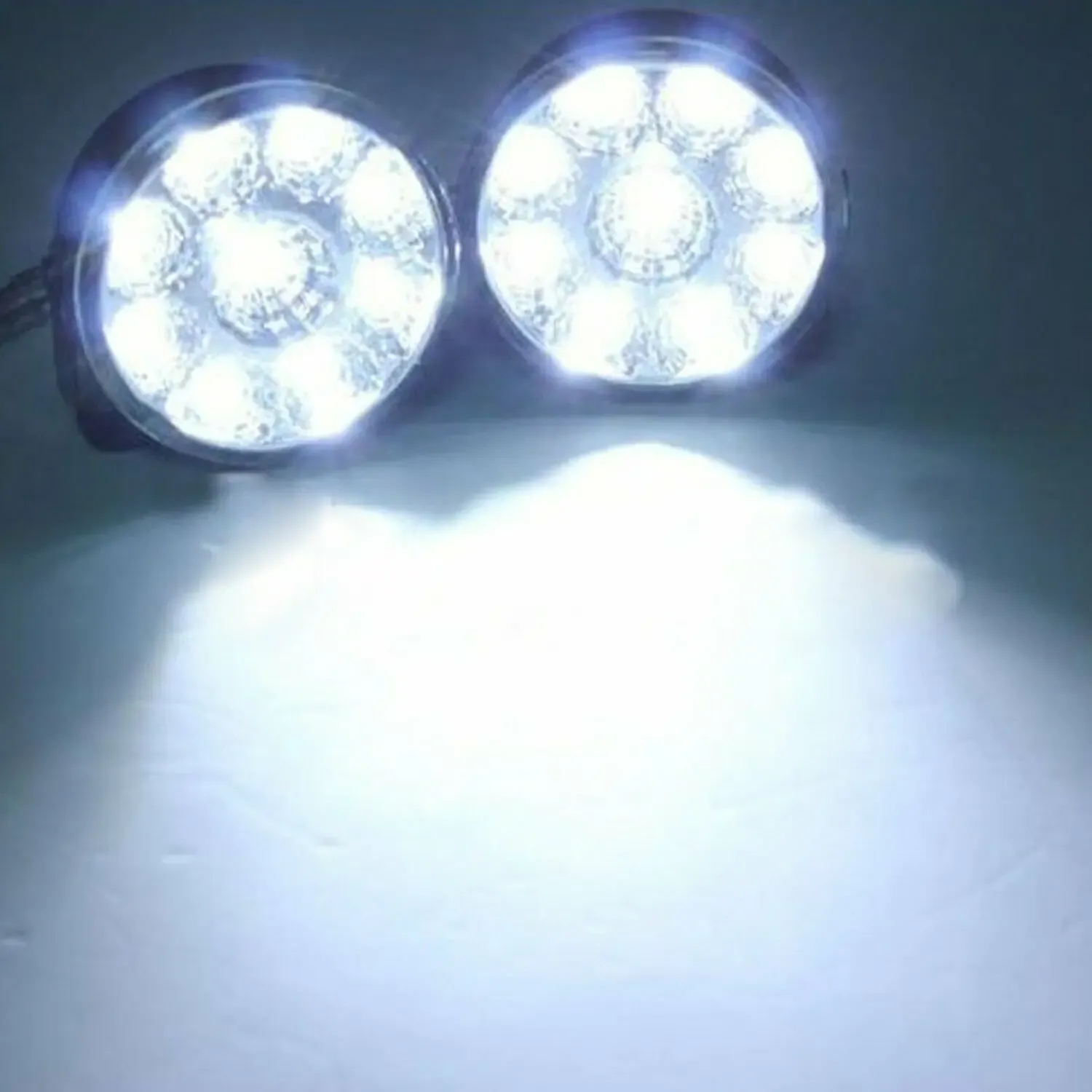 DHgate.com:2pcs Round LED Daytime Running Light Attachment Tool Kit ...