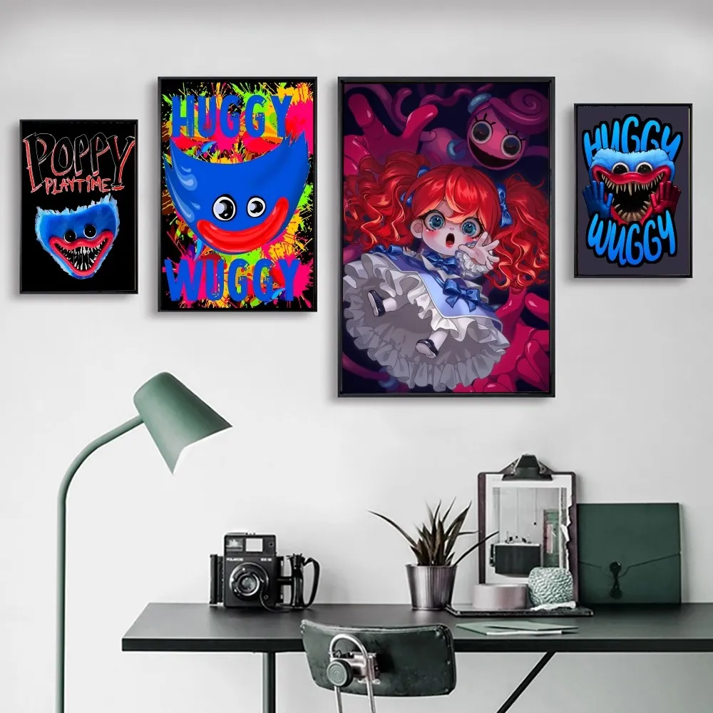 Game Room Wall Art Modern H Huggy Poster Stickers For Walls Wuggy Game ...