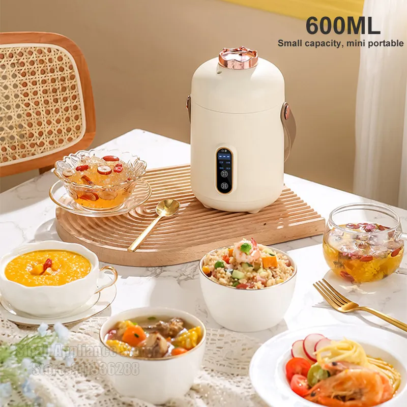 Electric Hot Pot Rice Cooker Multi Function, Portable Mini Electric ...