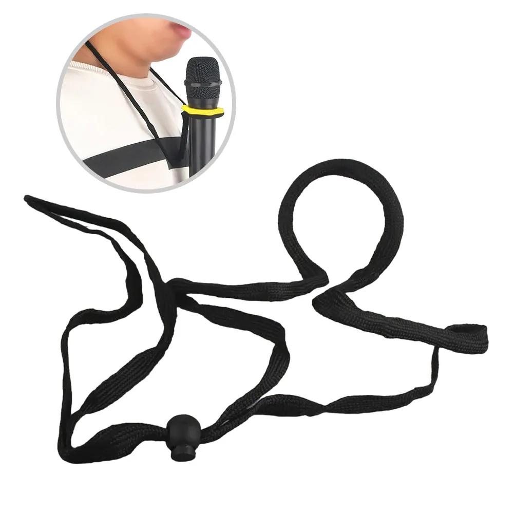 Adjustable Hands-free Neck Microphone Stand | Durable Performance ...