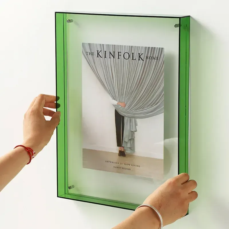 DHgate.com:Clear Acrylic Photo Frame, DIY Painting Wall Display ...