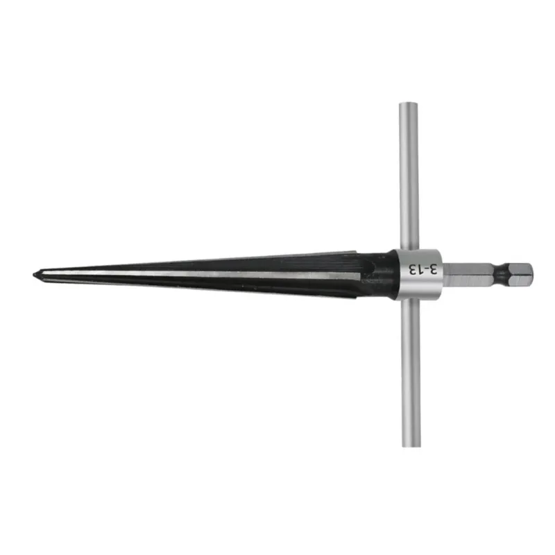 T-Handle Taper Reamer with Detachable 1/4-Inch Shank for Adjustable ...