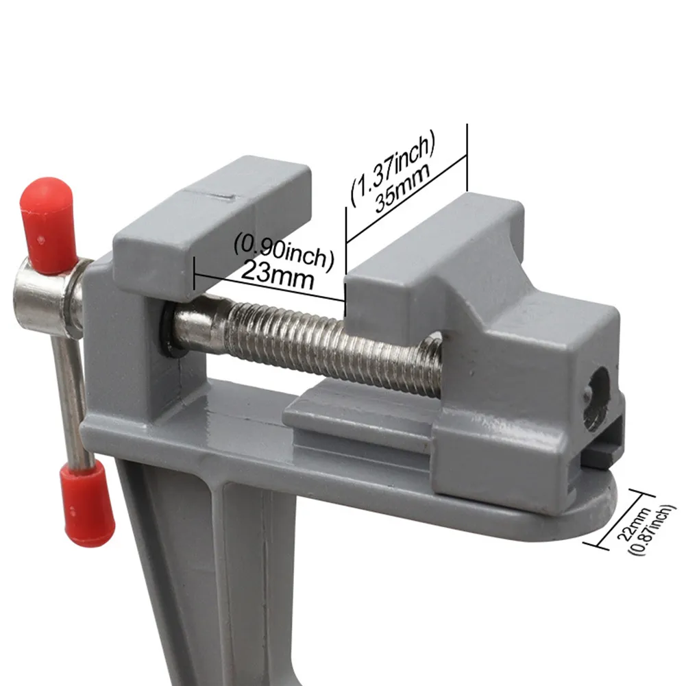 Mini Bench Vise Aluminum Woodworking Clamp Flat Pliers Tool Vice for ...