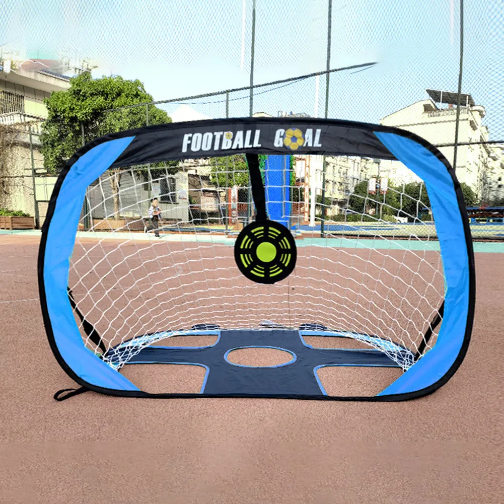 DHgate.com:2-in-1 Foldable Soccer Goal: Portable Target Net Set for ...