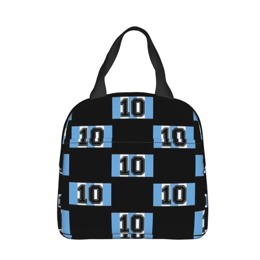 Retro Style Insulated Lunch Bag - Perfect for Soccer Fans! Leakproof ...