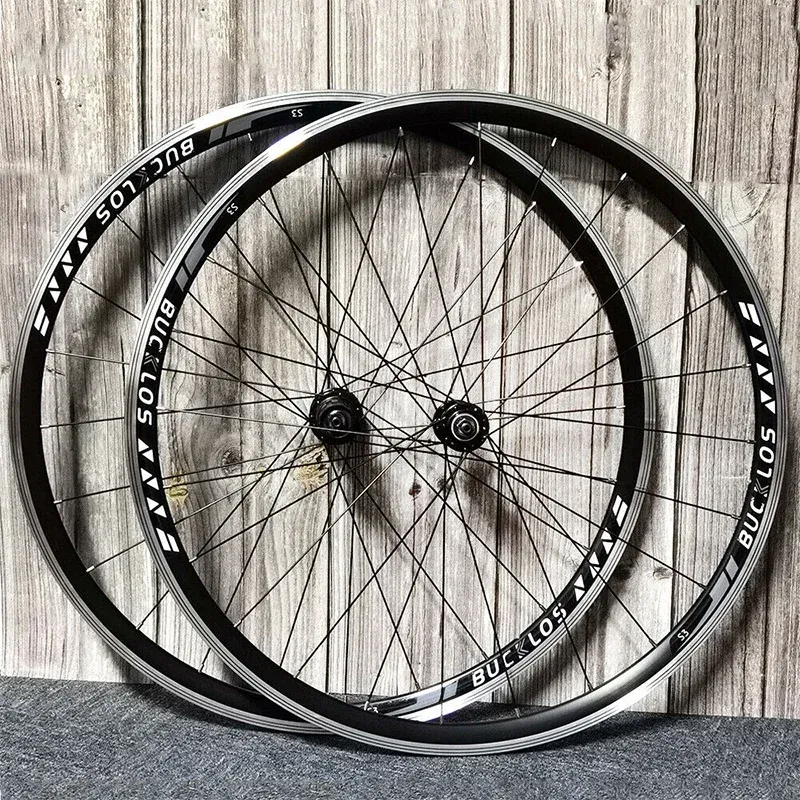 700C S3 Road Bike Wheels, V Brake QR Road Bicycle Wheelset 9100mm ...