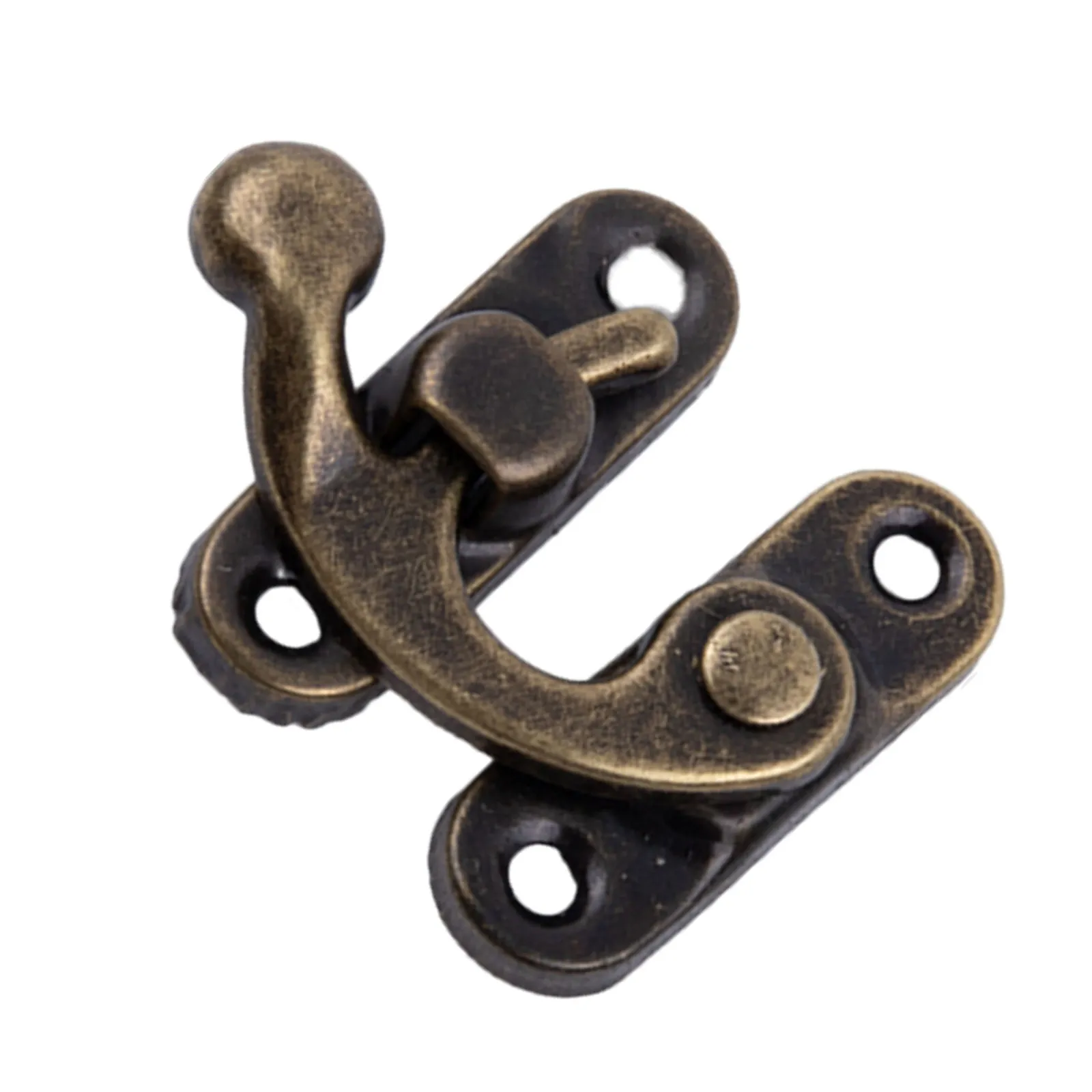 Rustic Charm: Vintage Wooden Box Hasp Toggle Latches with Screws for ...