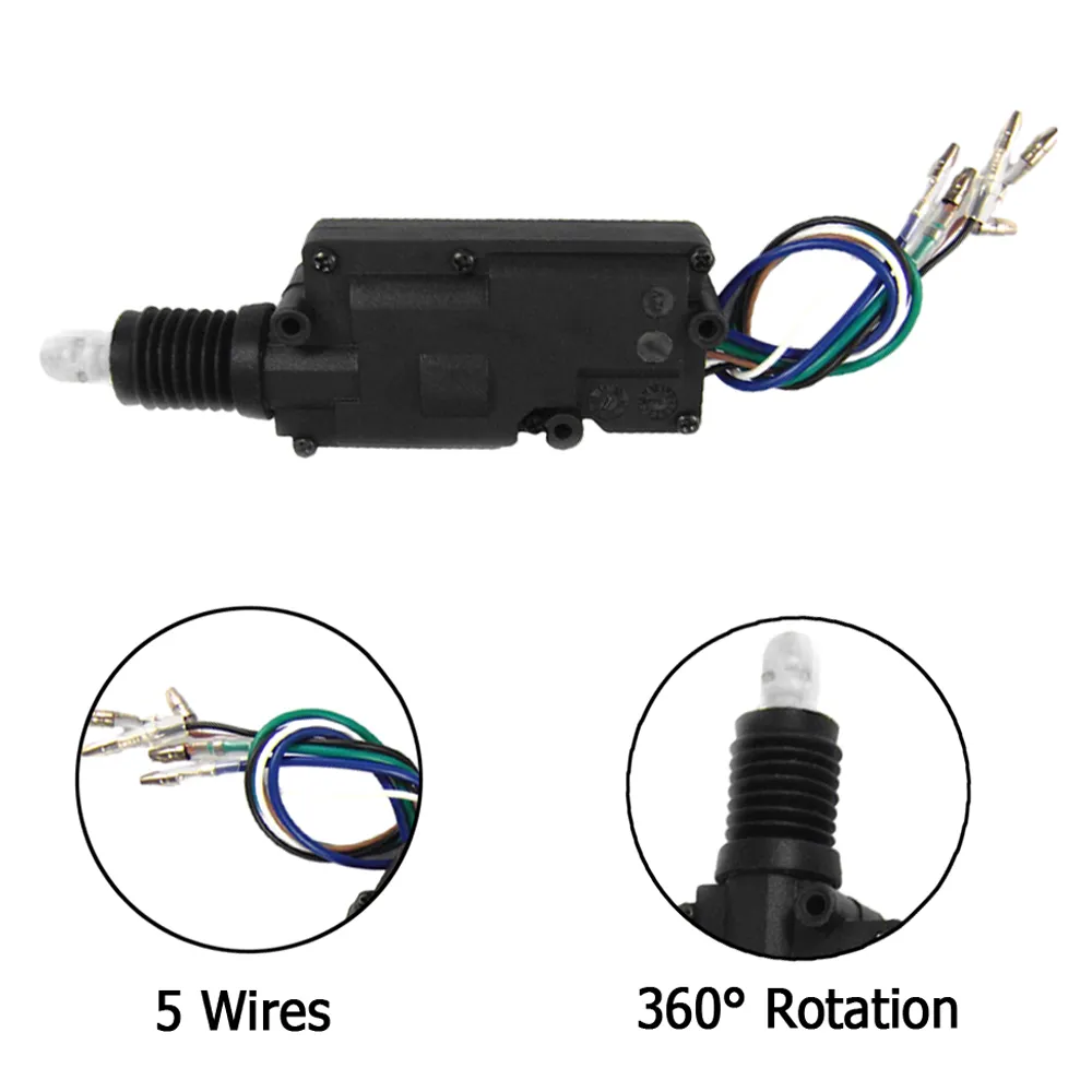 DHgate.com:Universal 12V Car Power Door Lock Actuator Motor Heavy-Duty ...