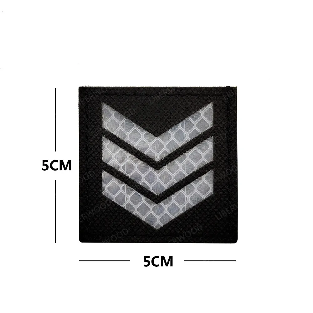 British Flag Army Infrared Reflective IR Patch Uniform Shoulder Armband ...