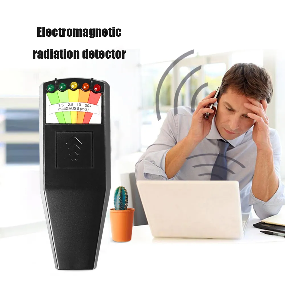 Professional Portable K2 emf field detector Meter with 5 LED EMF for ...