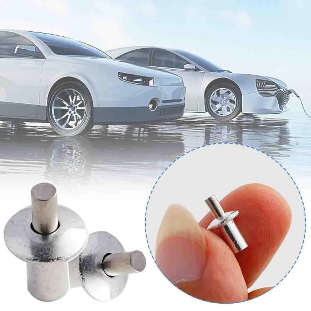 Aluminum Alloy Hammer Drive Rivet Raised Half Round Head Multipurpose ...