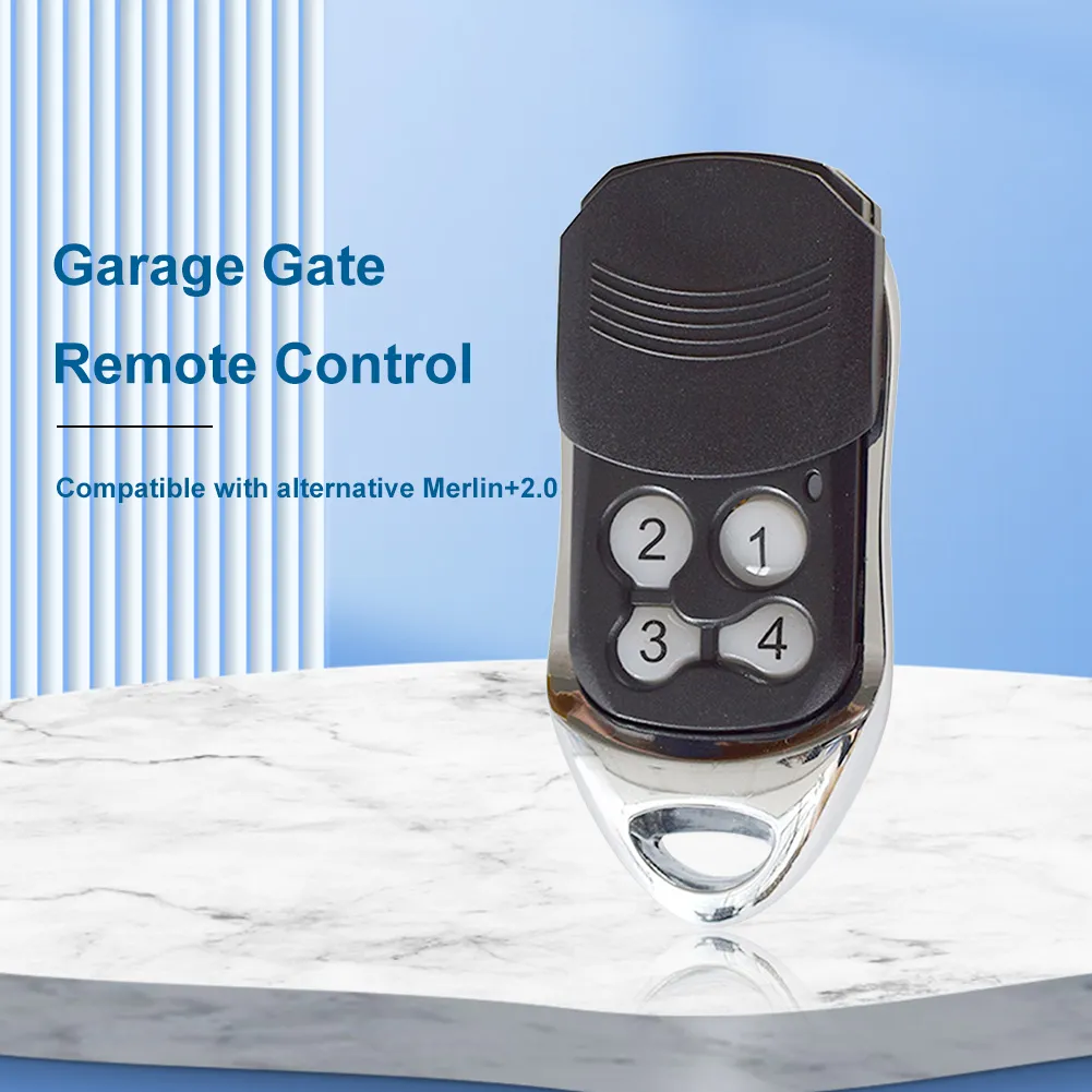 4-PackGarage Door Remote Control for Merlin 2.0+ E945M E950M E940M, 433 ...