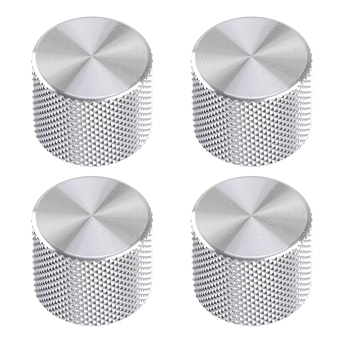 Silver Aluminum Alloy A/C & Radio Control Knobs for Infiniti Models 4 ...