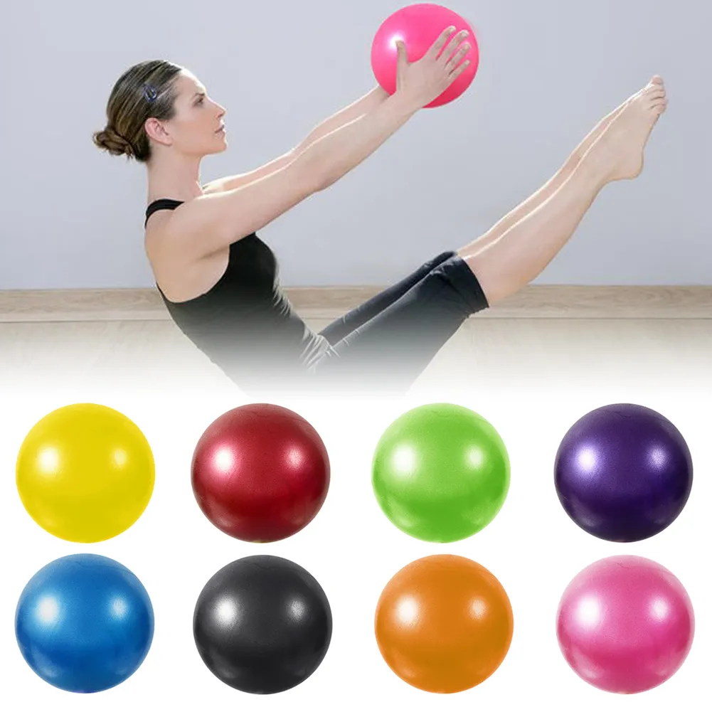 DHgate.com:25cm PVC Anti-Burst Exercise Ball with Pump for Yoga ...