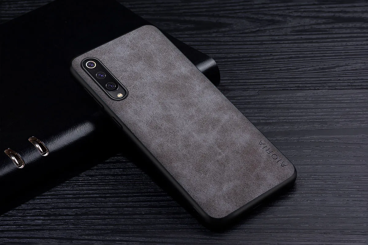 PU Leather Phone Case for Xiaomi Mi 9 Lite Mi 9 SE Mi 9T Pro Scratch ...