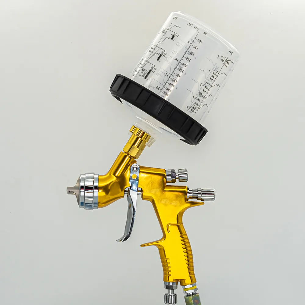 Gold Water-Based spray foam guns with Mixing Cup for Cars - High ...