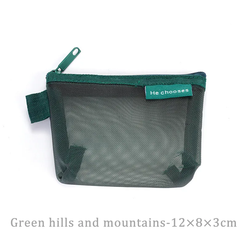 Outdoor Storage Bag with Zipper Closure for Coins, Cosmetics, and Small ...