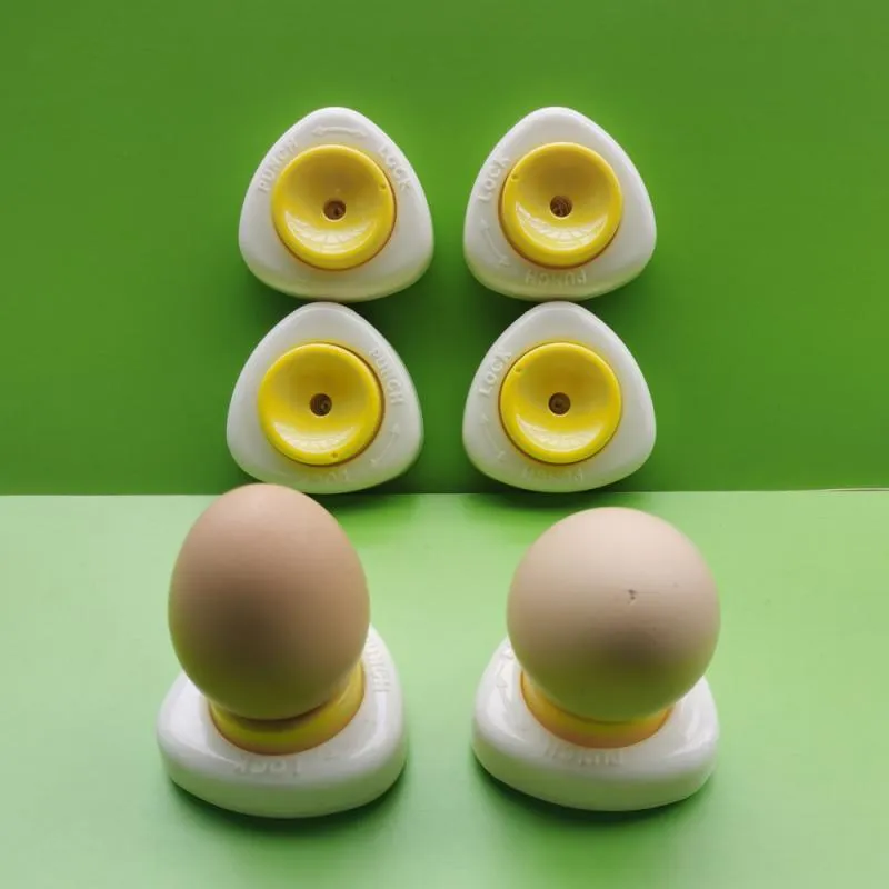 Creative Stainless Steel Egg Piercer with Lock for Safe and Easy Egg ...