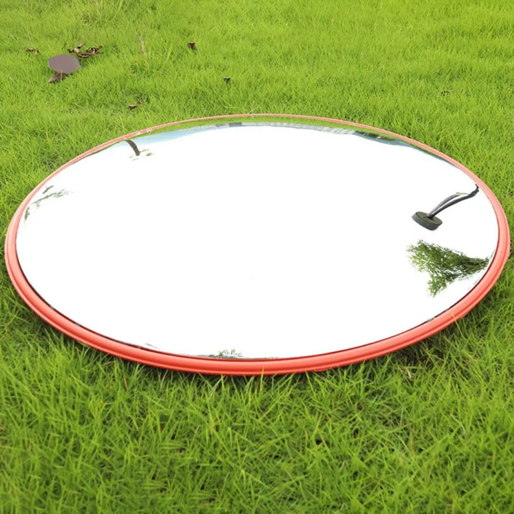 Orange 30/45 cm Convex Traffic Driveway Road Mirrors Wide Angle ...