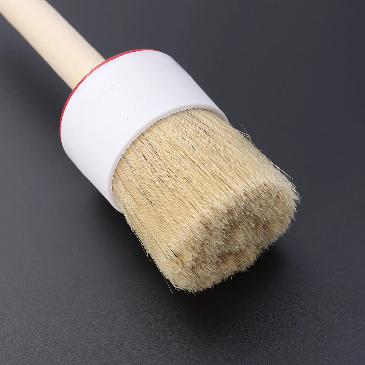 DHgate.com:Premium Boar Hair Car Cleaning Brush - Natural Wood Handle ...