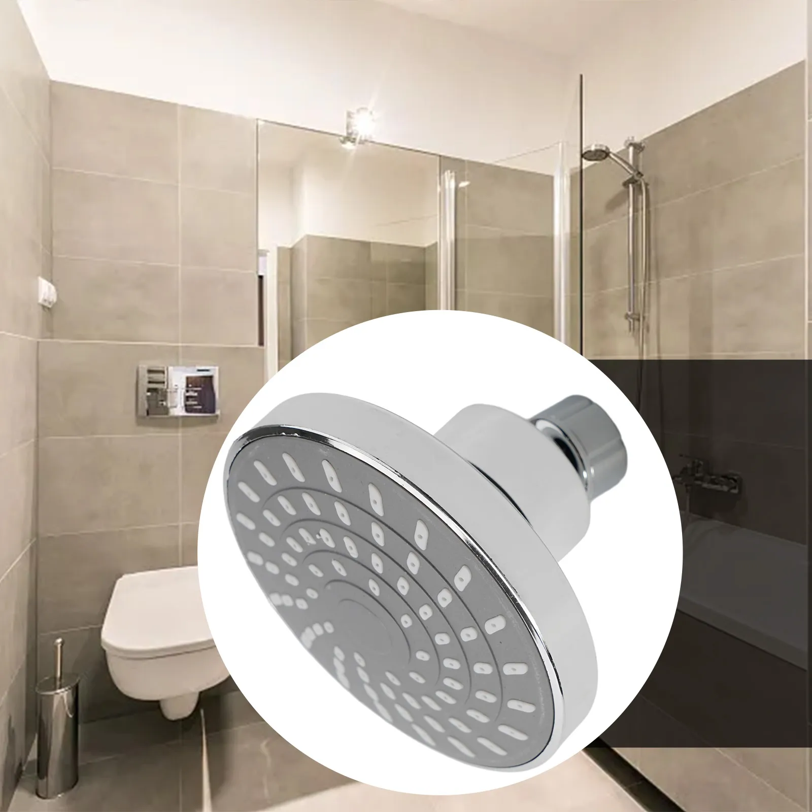 DHgate.com:Adjustable Rainfall Shower Head Sprayer - Wall-Mounted ...