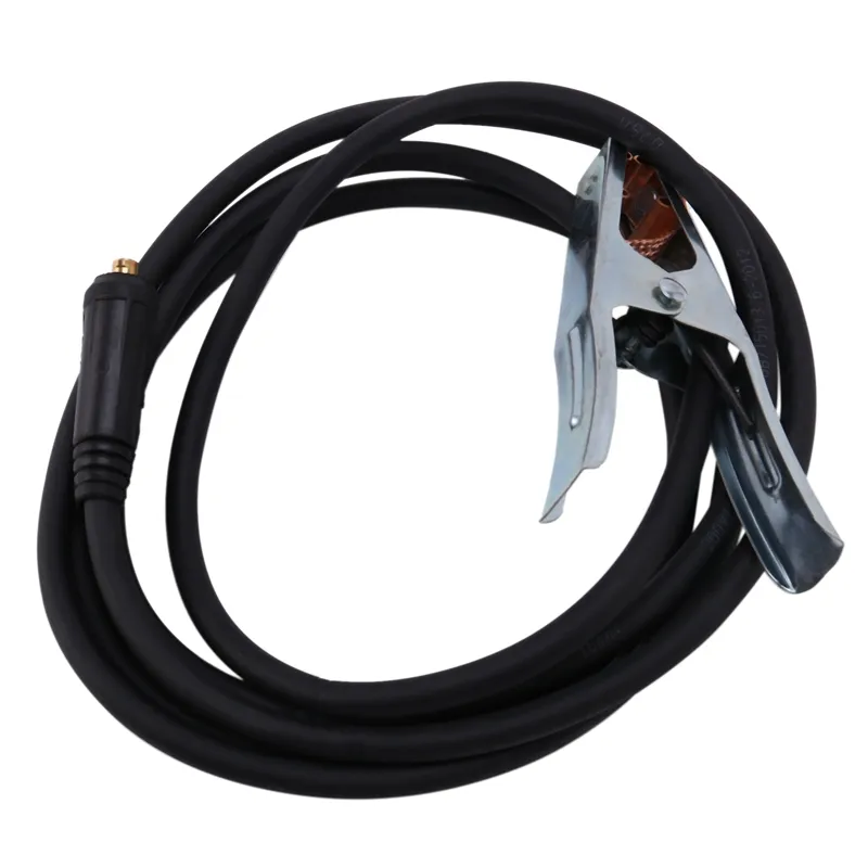 DHgate.com:2-Pack 300A Ground Welding Earth Cable Clamp, 10-25 Plug ...