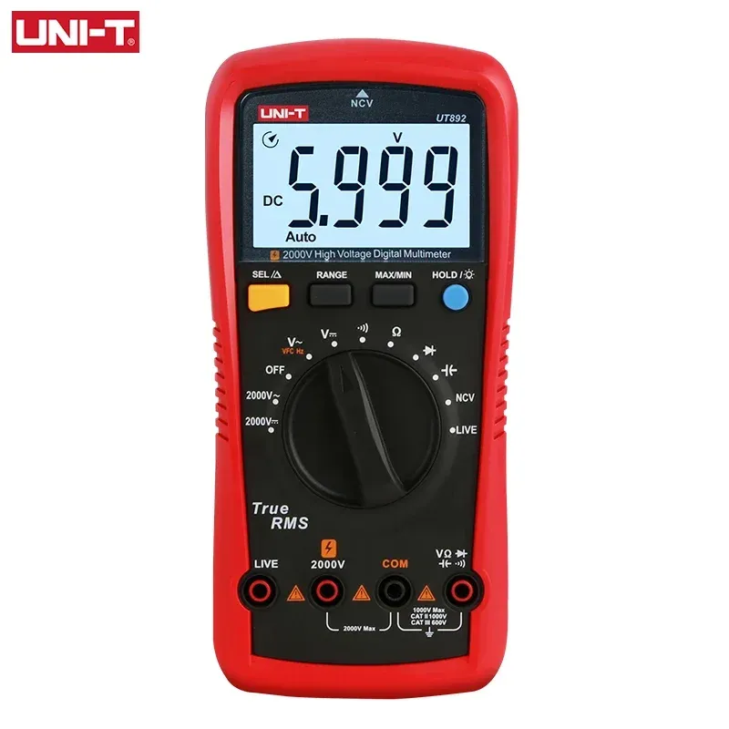 UNI-T 2000V Digital High Voltage digital multimeter for Mine UT892 ...