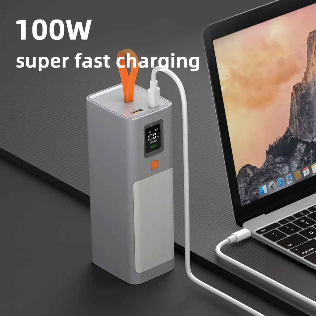 Portable Power Bank 20000mAh: 100W USB C Fast Charging External Battery ...