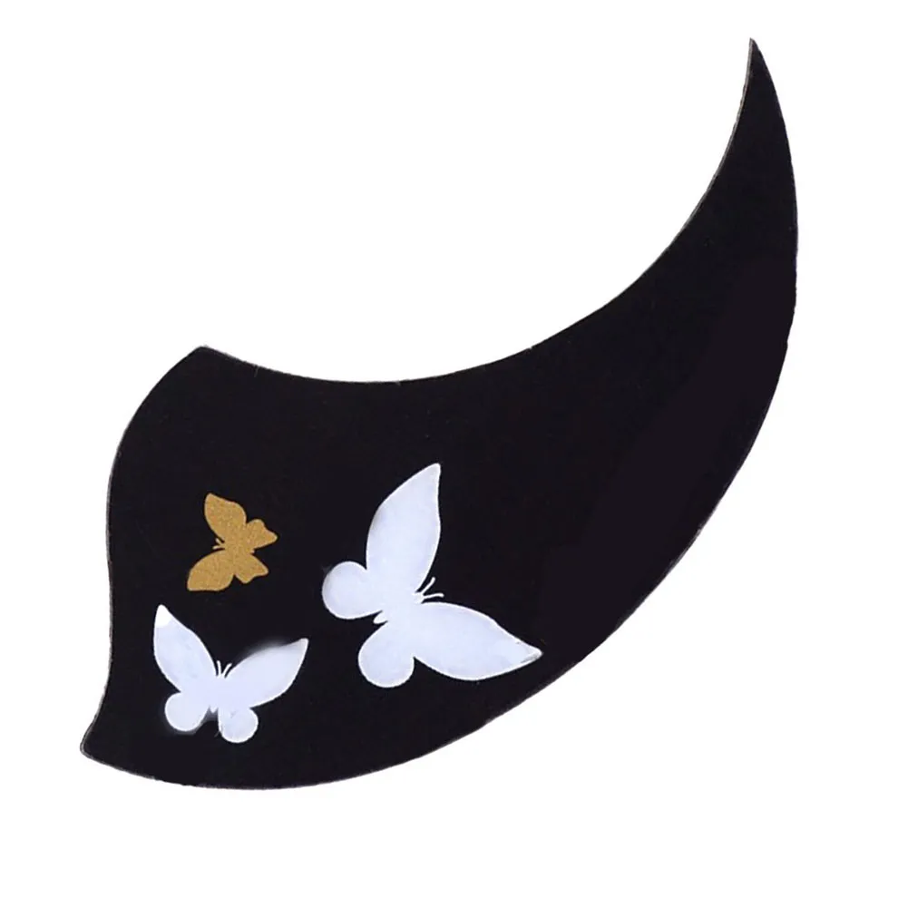 Black Ukulele Pickguard Adhesive Scratch Plates for Ukulele Guitar ...