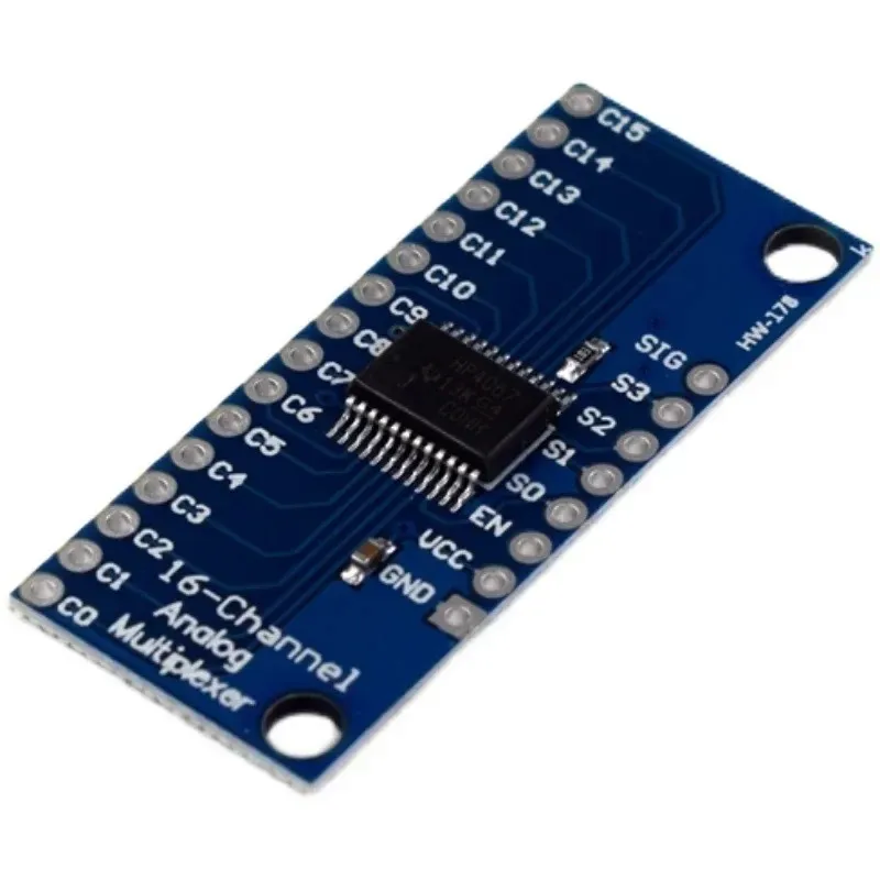2024 DIY 16 Channel Analog Digital Multiplexer Breakout Board Module Compatible With Arduino ...