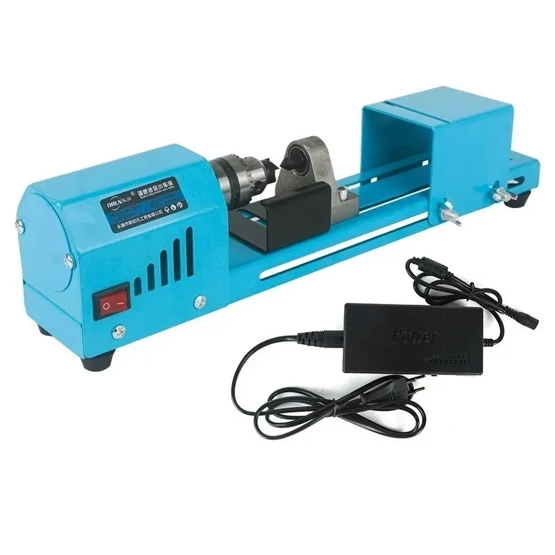 Electric Wood Mini Lathe 150W for Beads Grinding and Polishing DIY ...