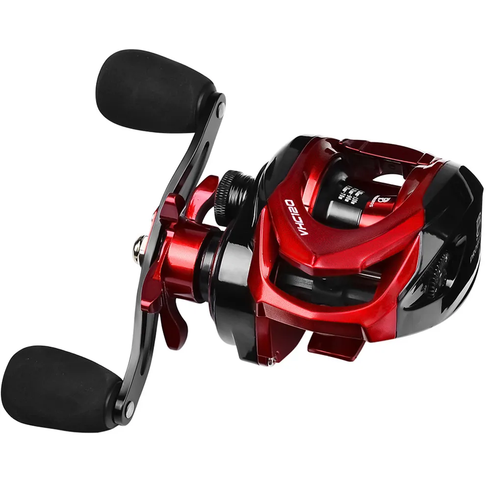 Large Fishing Reel High Speed 7.2:1 Gear Ratio Baitcasting Reel With ...